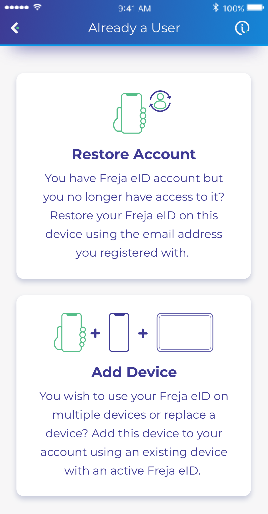 We have improved the Restore process - Freja