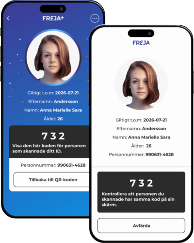 Identifiera dig med Freja - Freja